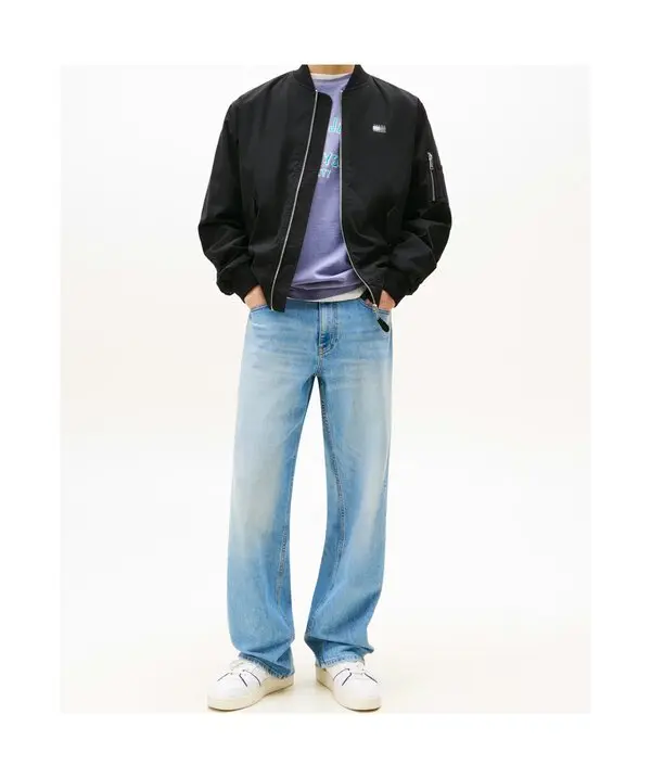 Tommy Hilfiger Regenerative Cotton Blend Bomber Jacket