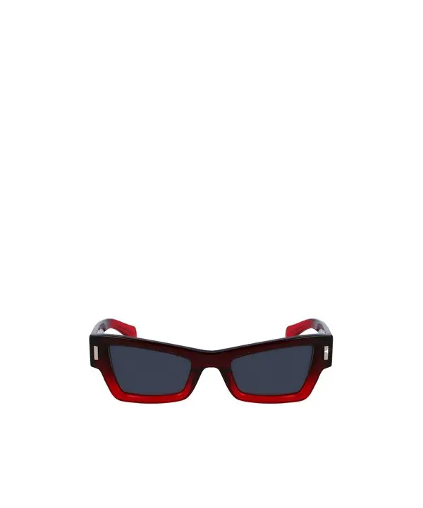 FERRAGAMO Rectangular Frame Sunglasses - Black