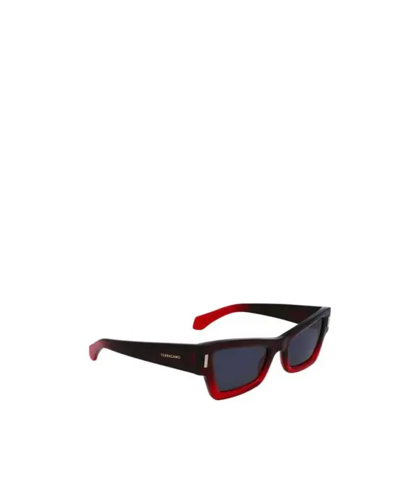 FERRAGAMO Rectangular Frame Sunglasses