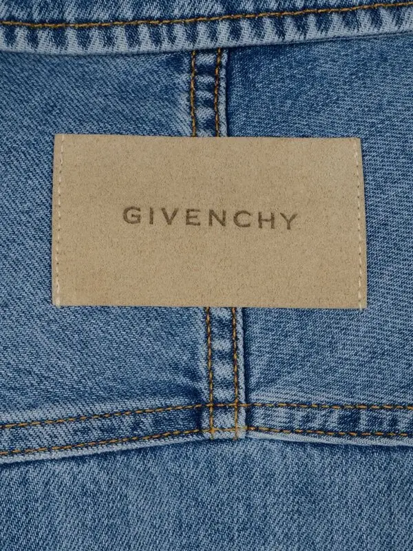 Givenchy Denim Button-fastening Shirt - Medium Blue