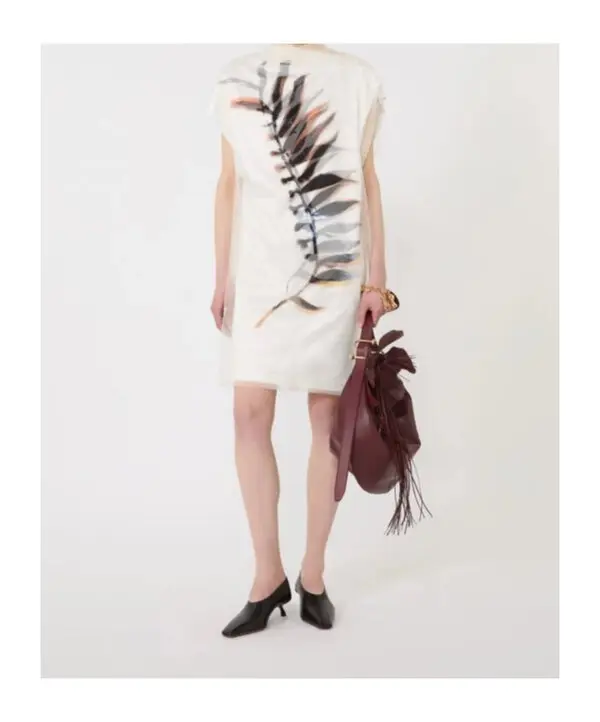 Sportmax Mela Sleeveless Printed Dress