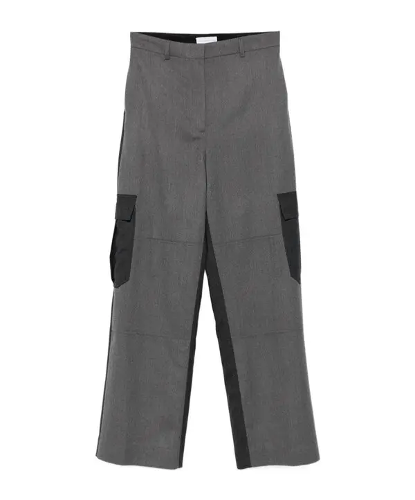 Stella McCartney Side Slit Straight-leg Trousers