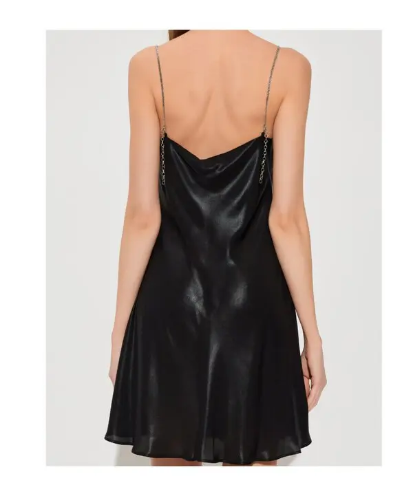 DIESEL® D-mintel Chain Strap Mini Dress