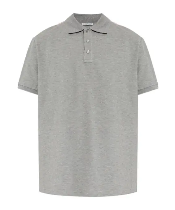 Moncler Logo Patch Short-sleeved Polo Shirt