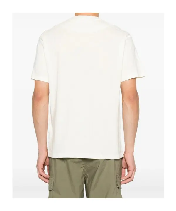Stone Island Logo Patch Crew-neck T-shirt - White