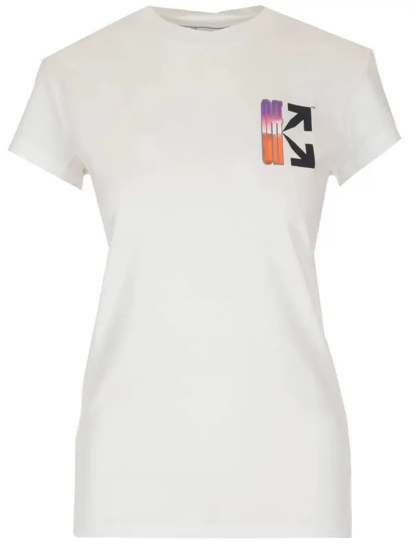 Off-White Gradient Logo T-shirt