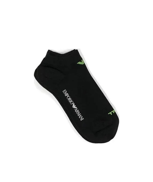 Emporio Armani Logo Knitted Ankle Socks