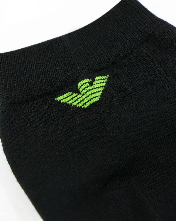 Emporio Armani Logo Knitted Ankle Socks