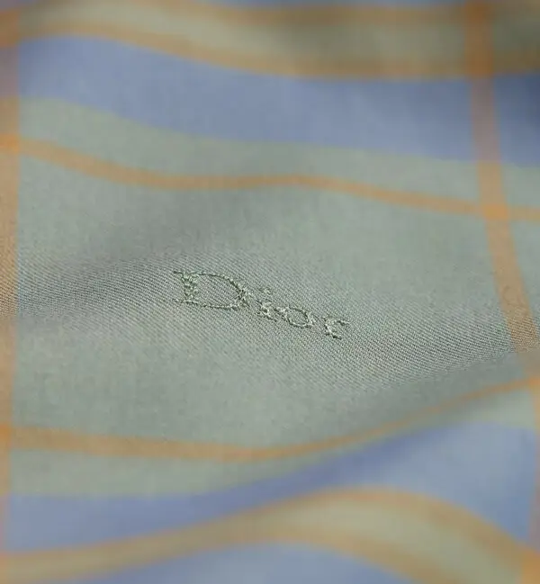 Dior Checked Button-down Shirt
