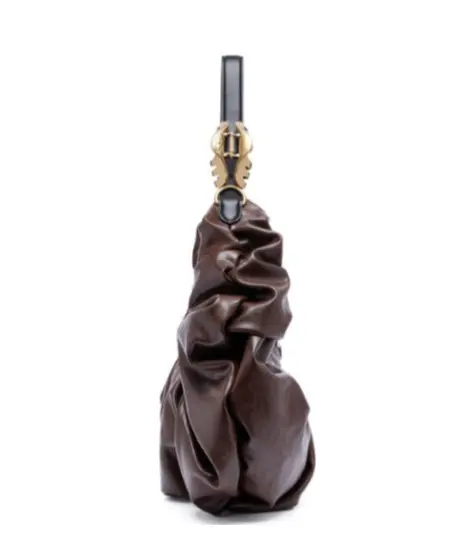 DIESEL® L Grab-d Gathered Shoulder Bag - Brown