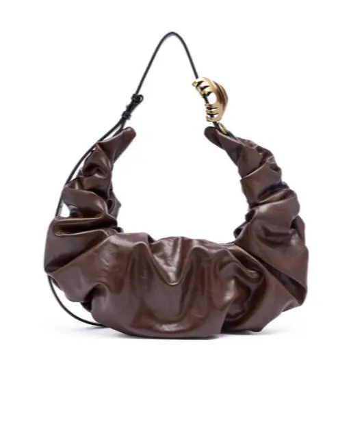 DIESEL® L Grab-d Gathered Shoulder Bag - Brown