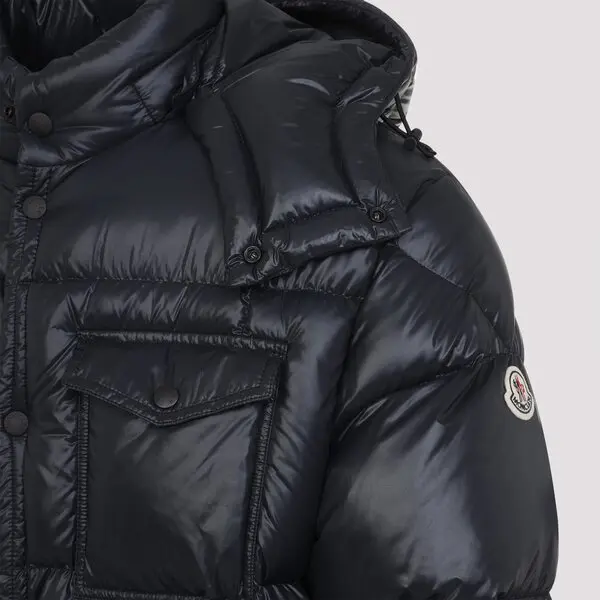 Moncler Serfanto Hooded Short Down Jacket