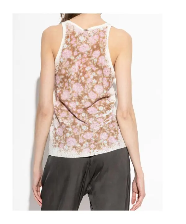 DIESEL® M-blommin Ribbed Tank Top - No