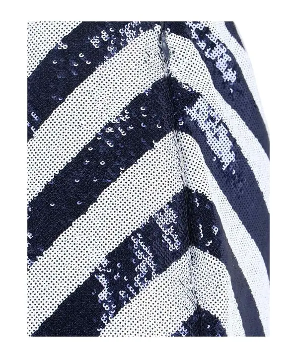 Ralph Lauren Sequined Chevron Skirt