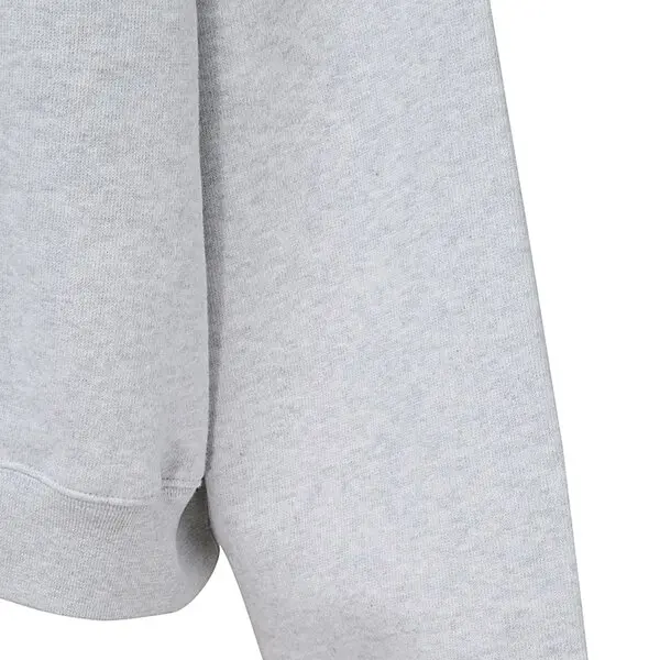 Alexander Wang Logo Printed Crewneck Sweatshirt - Light Grey