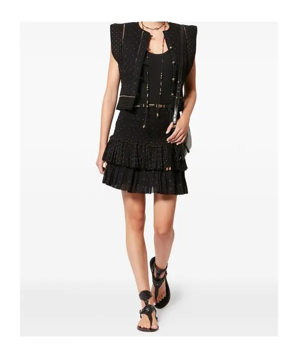 Isabel Marant Étoile Quilted Studded Vest