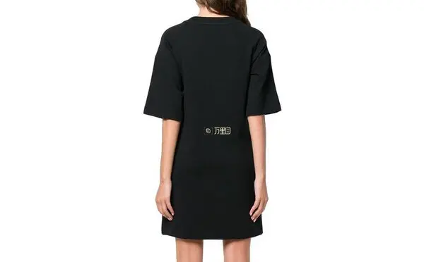 Moschino Printed Dress With Logo And Teddy Bear Graphic