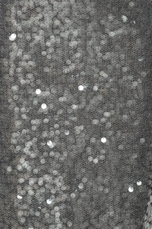 ROTATE BY BIRGER CHRISTENSEN Sequin Midi Straight Skirt - Black