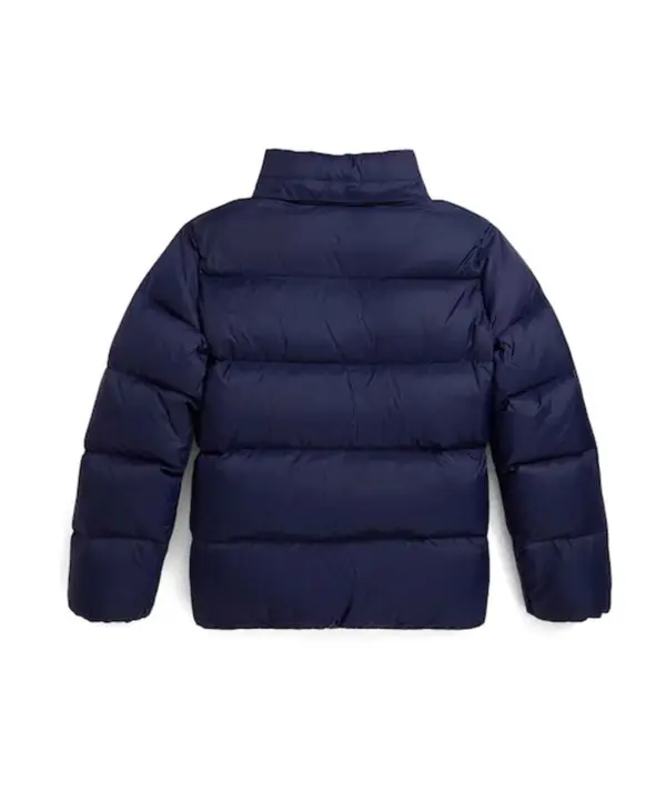 Ralph Lauren Long-sleeved Down Jacket With Detachable Hood