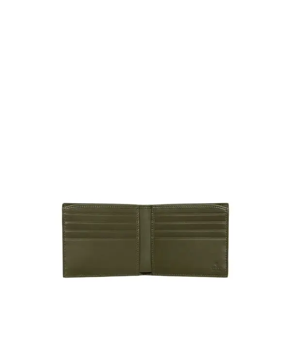 Gucci Gg Monogram Bi-fold Wallet - Forest Green