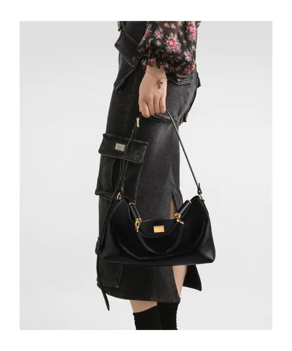 Dolce & Gabbana Logo Plaque Shoulder Bag