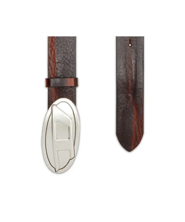 DIESEL® B-1dr 2.0 Belt With Oval Buckle - White