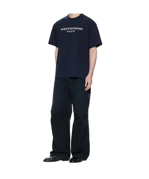 WOOYOUNGMI Logo Oversized T-shirt