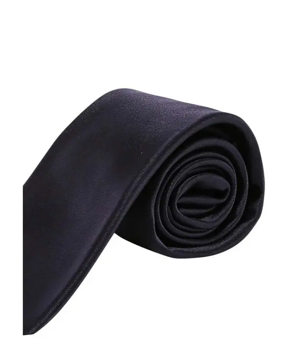 Kiton Silk Neck Tie - Black