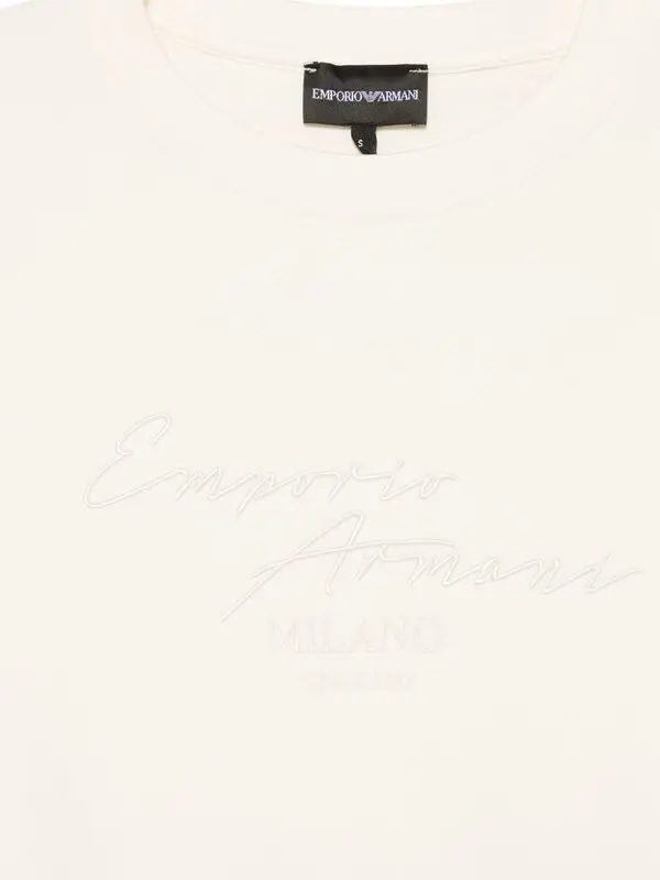 Emporio Armani Embroidered Logo Sweatshirt