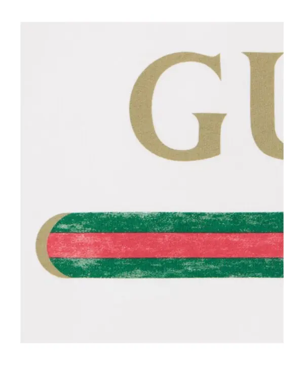 Gucci Jersey Hoodie With Interlocking G Print