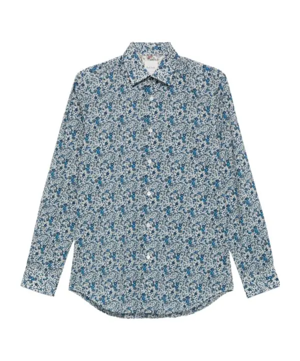 Paul Smith Printed Pattern Shirt - Gray