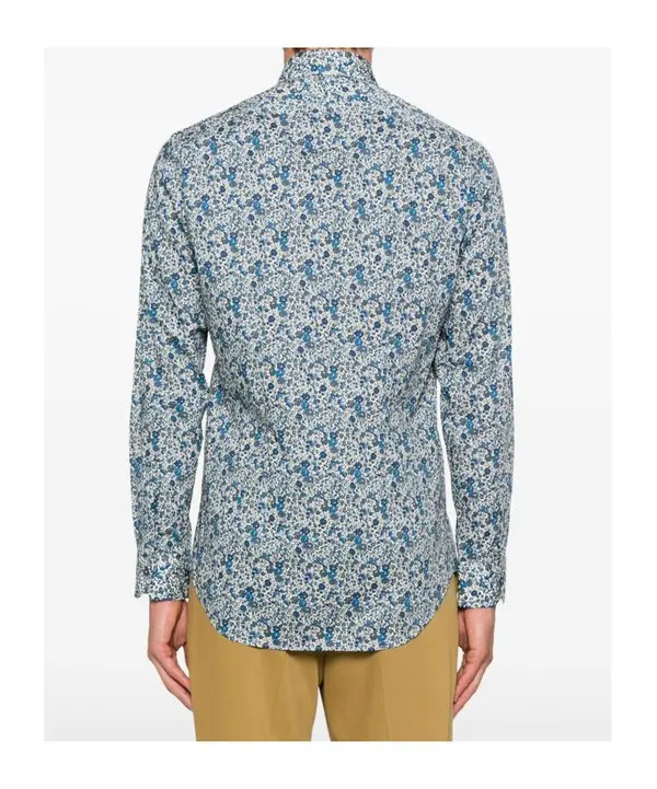 Paul Smith Printed Pattern Shirt - Gray