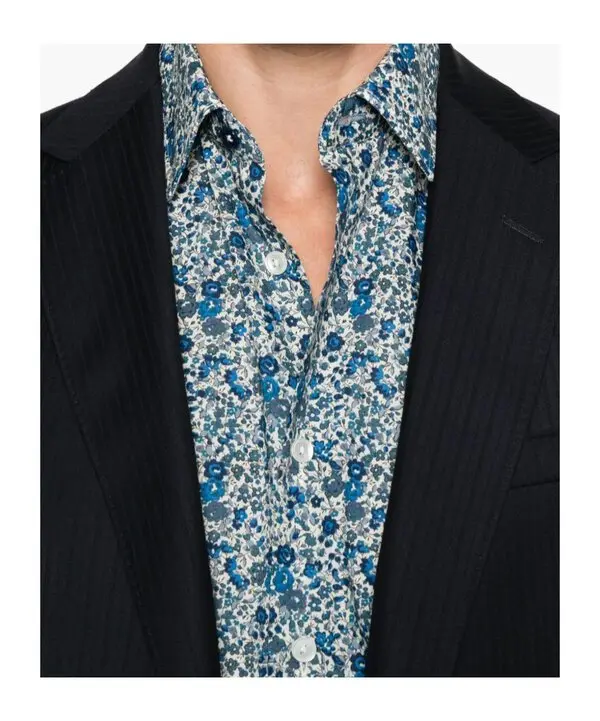 Paul Smith Printed Pattern Shirt - Gray