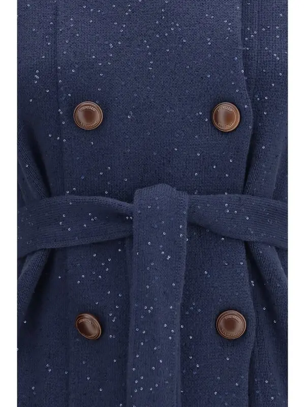Brunello Cucinelli Double Breasted Knitted Vest