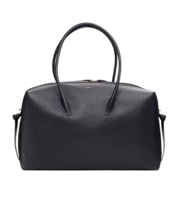 Yuzefi Brioche Weekender Shoulder Bag - Black