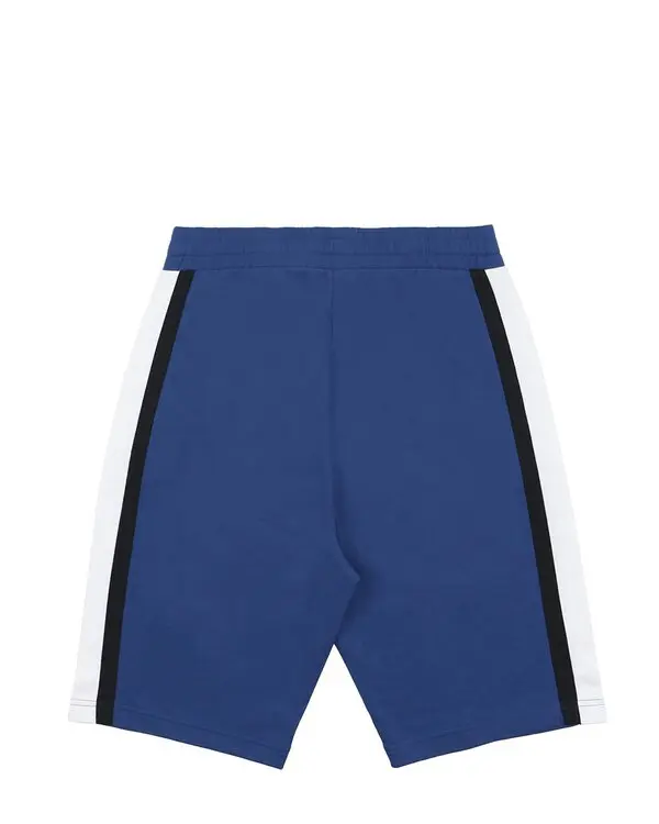 EA7 Elastic Waist Side Stripe Shorts