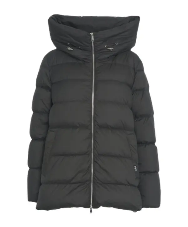 Add Hooded Puffer Jacket