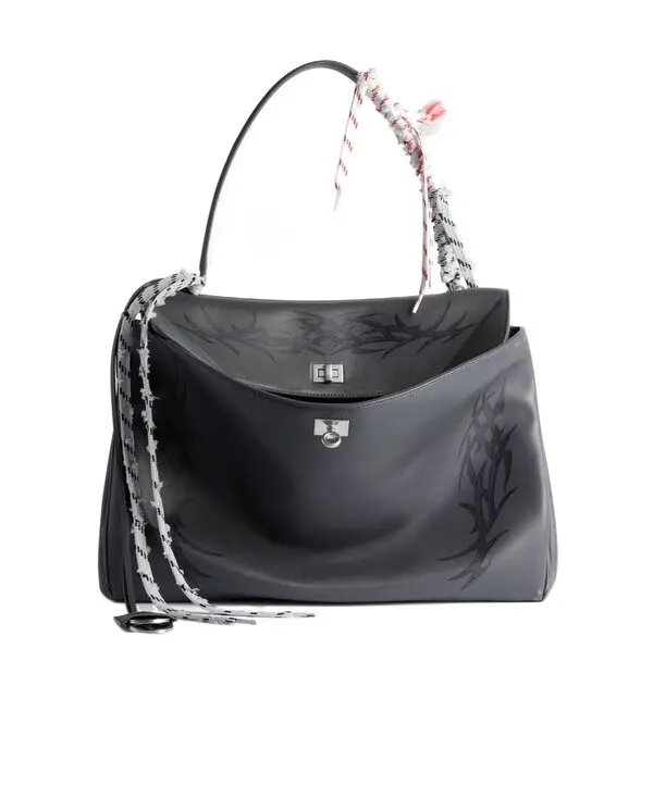 Balenciaga Rodeo Large Tote Bag - Grey