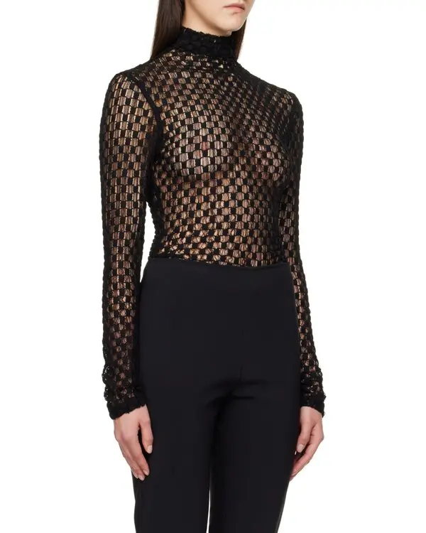RÓHE Long-sleeved High Neck Top