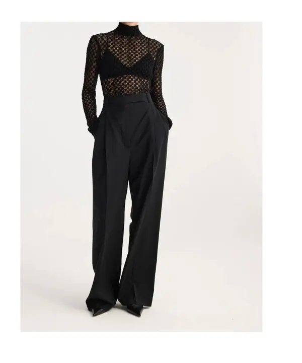 RÓHE Long-sleeved High Neck Top