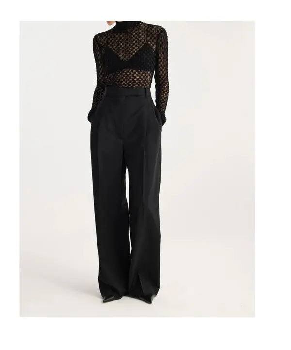 RÓHE Long-sleeved High Neck Top