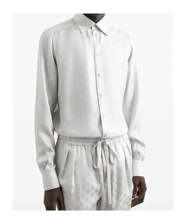 Dolce & Gabbana Dolce Gabbana Palermo Jacquard Shirt