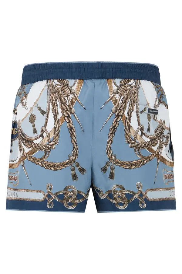 Dolce & Gabbana Graphic-print Swim Shorts