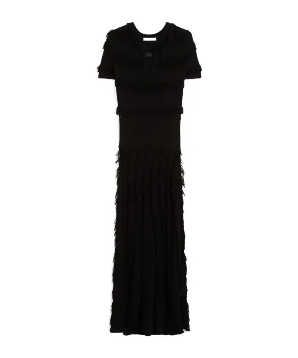 Max Mara Grazia Knit Dress With Tassels