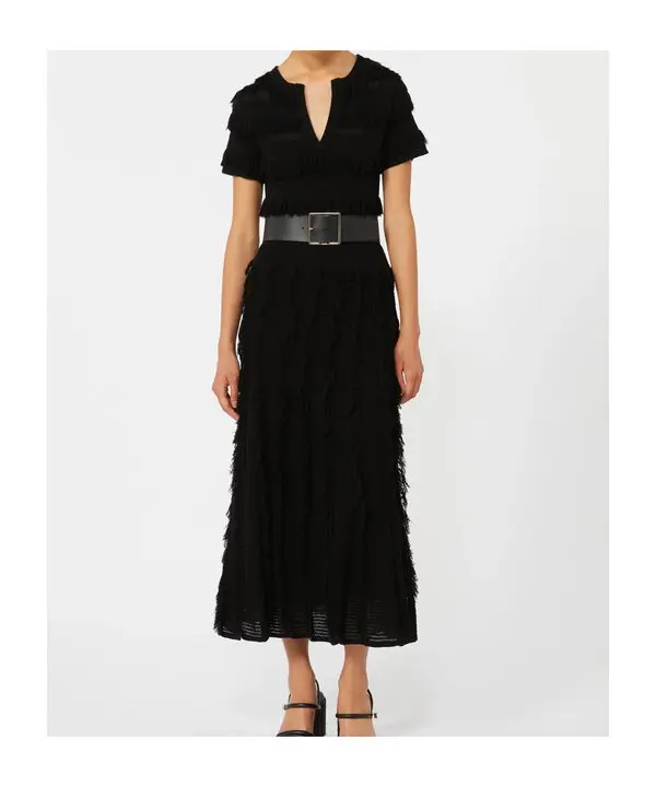 Max Mara Grazia Knit Dress With Tassels