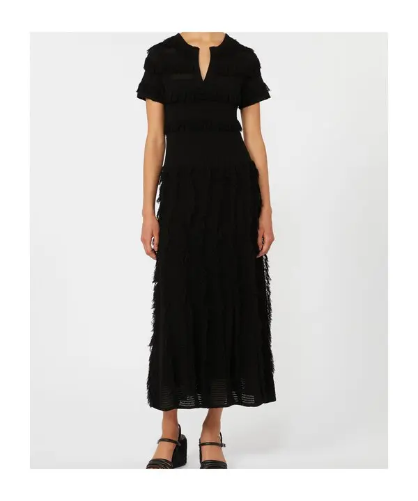 Max Mara Grazia Knit Dress With Tassels