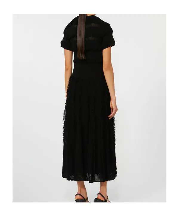 Max Mara Grazia Knit Dress With Tassels