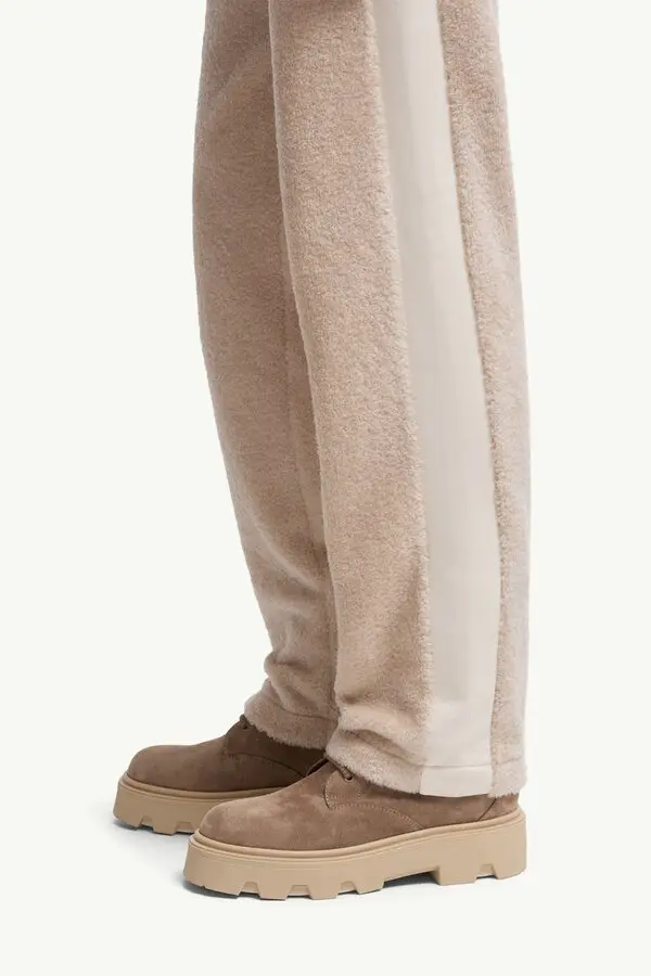 Moncler Teddy Track Pants - White