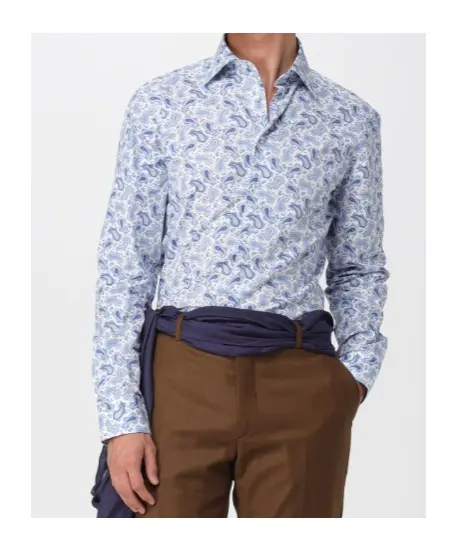 Etro Long Sleeve Shirt - Blue