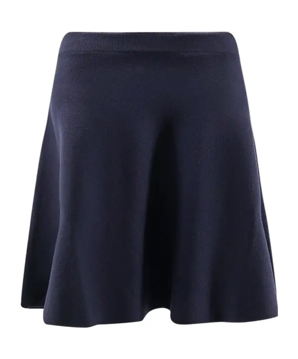 Max Mara Cotton And Viscose Crêpe Miniskirt